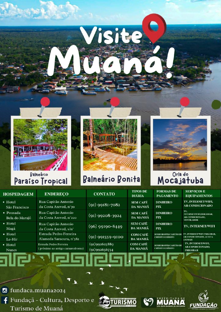 Turismo e Lazer - Prefeitura Municipal de Muaná - PA